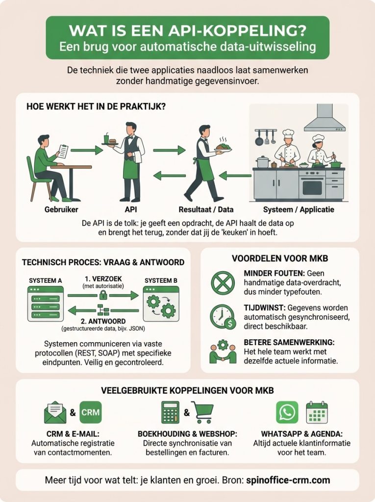 Wat is een API-koppeling en hoe werkt het in de praktijk?